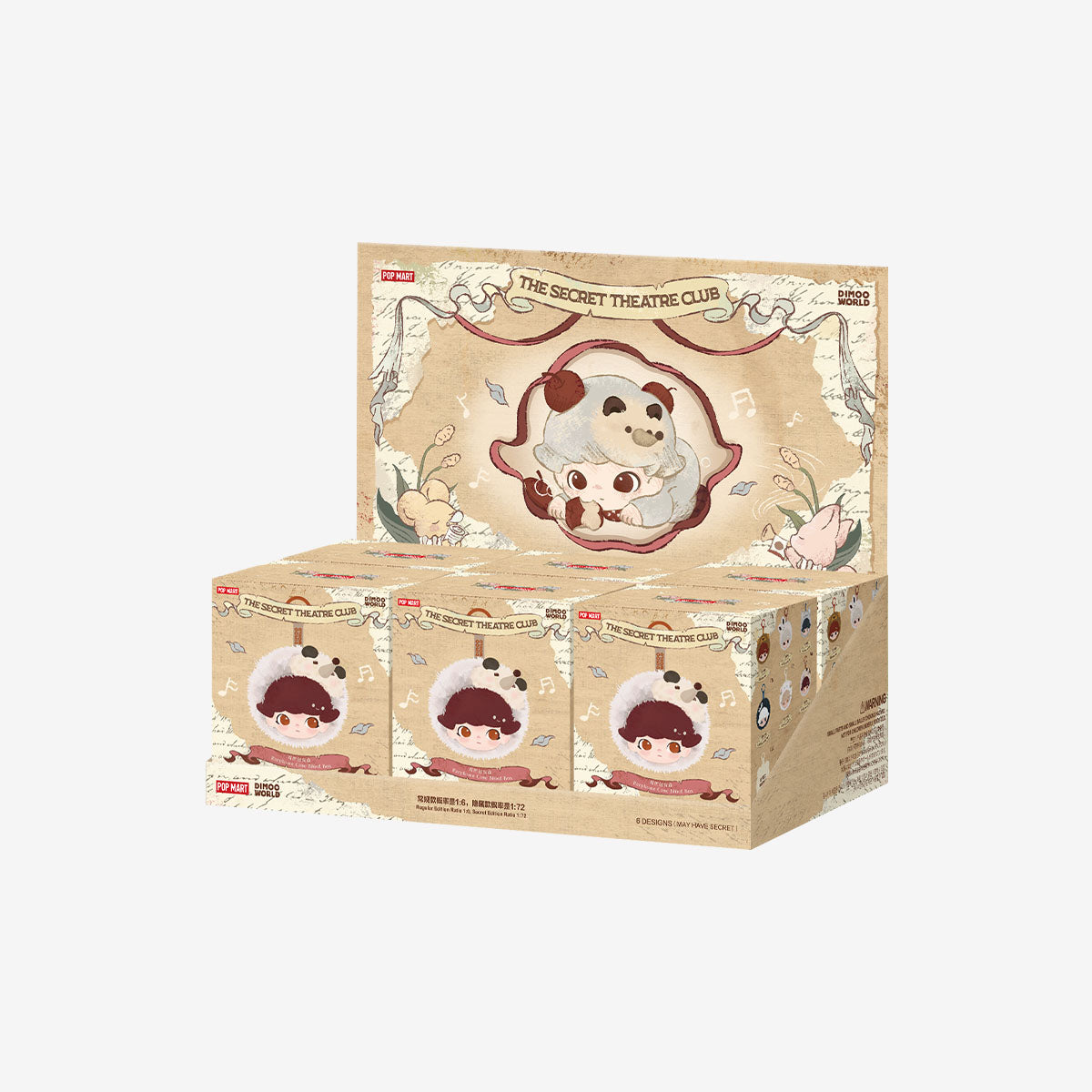 Home Right DIMOO The Secret Theatre Club Series - Earphone Case Blind Box
