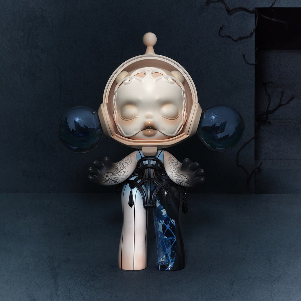 MEGA α SKULLPANDA 400% Guo Pei-Alternate Universe.