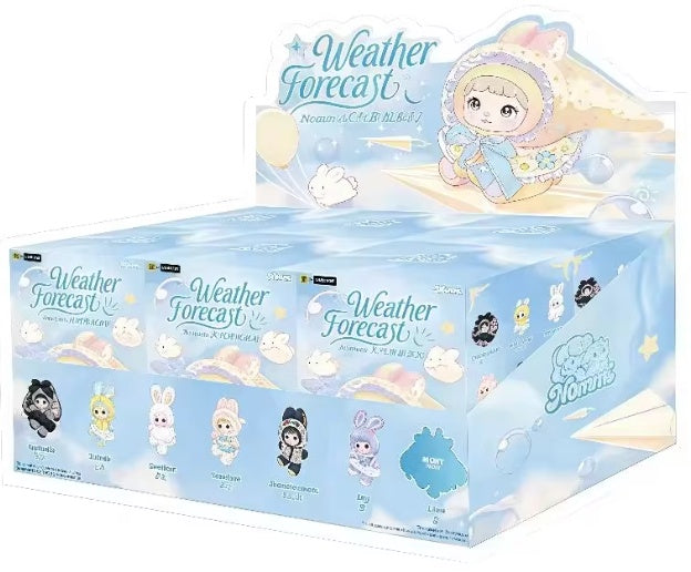 Nommi Weather Forecast Series Plush Blind Box featuring adorable ...